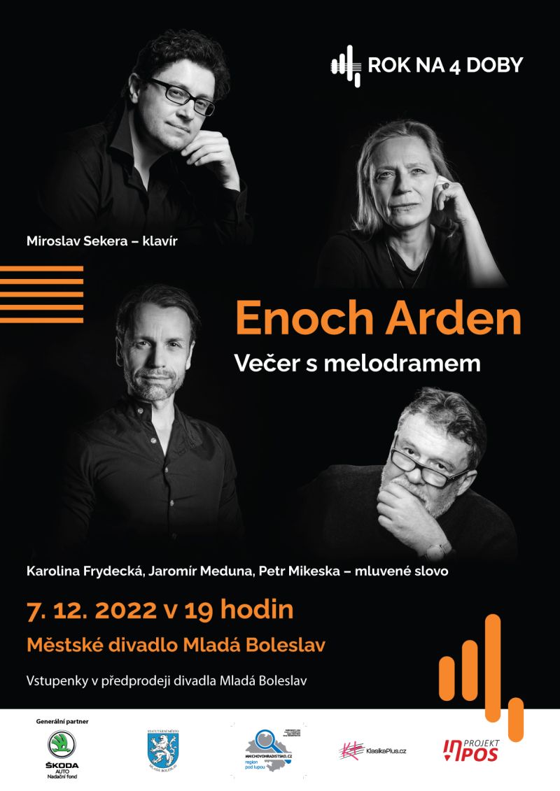 Melodram Enoch Arden - pozvánka na představení cyklu Rok na 4 doby :: Spolek přátel umění Mladá ...